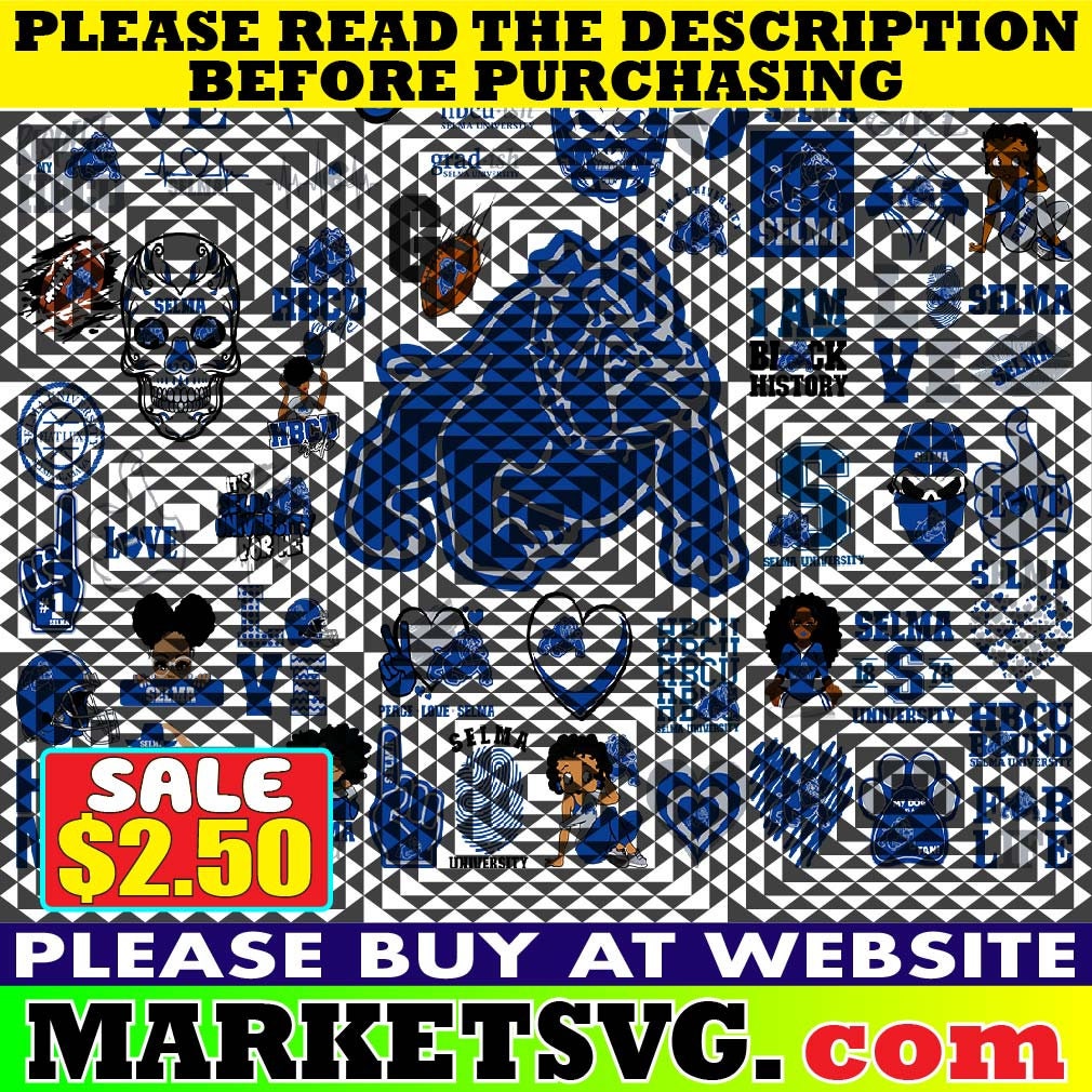 Selma College Svg, HBCU Svg Collections, HBCU Svg, Football Svg, Cricut ...