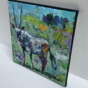 Oryx Painting Oryx Abstract Painting Oryx Oil Painting Oryx Wall ...