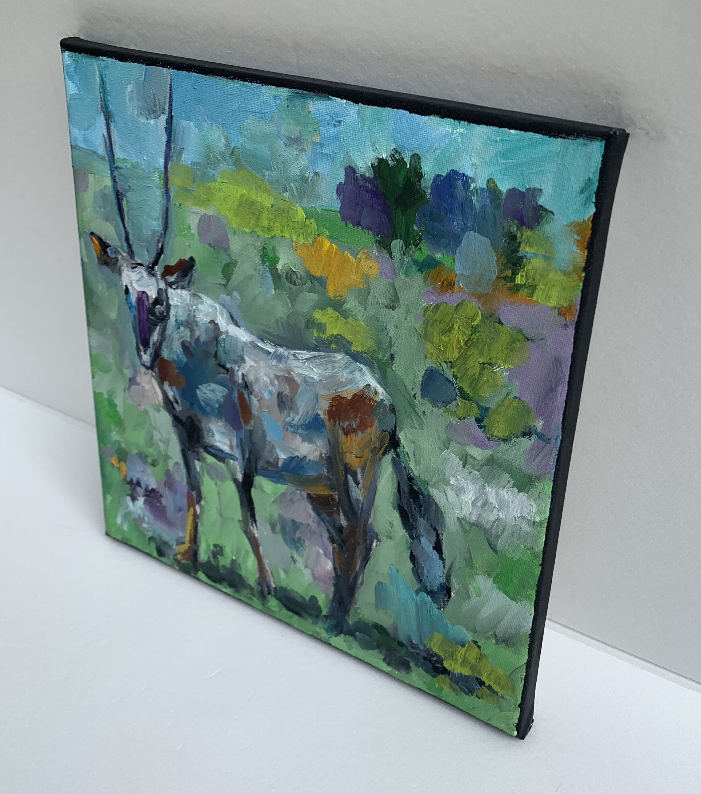 Oryx Painting Oryx Abstract Painting Oryx Oil Painting Oryx Wall ...