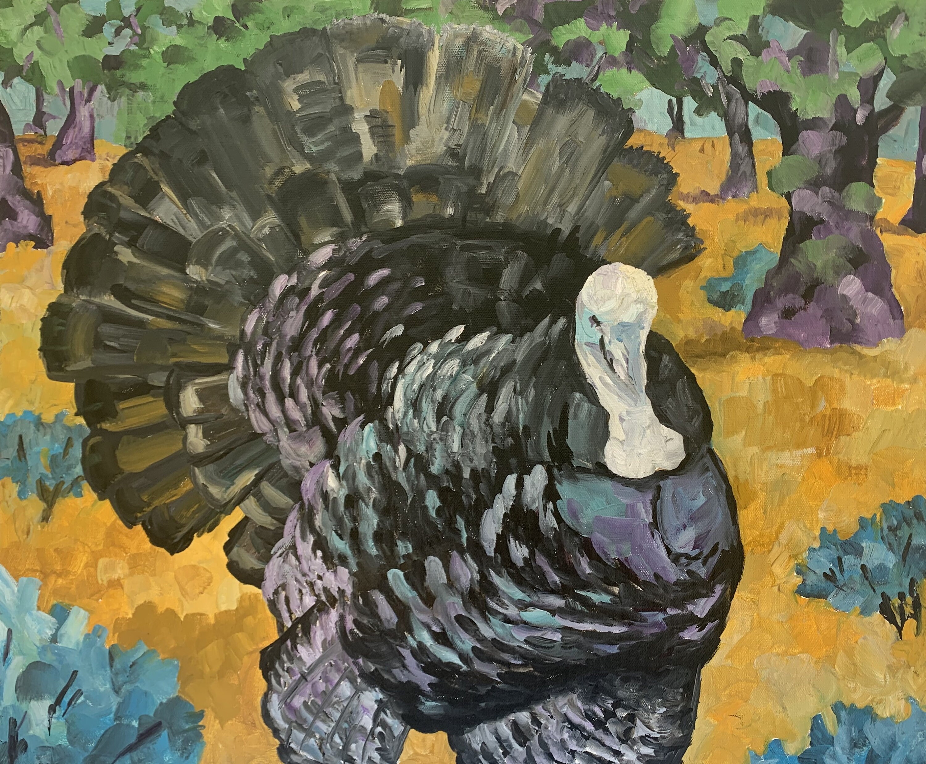 Turkey Painting Turkey Abstract Painting Turkey Oil Painting Turkey ...