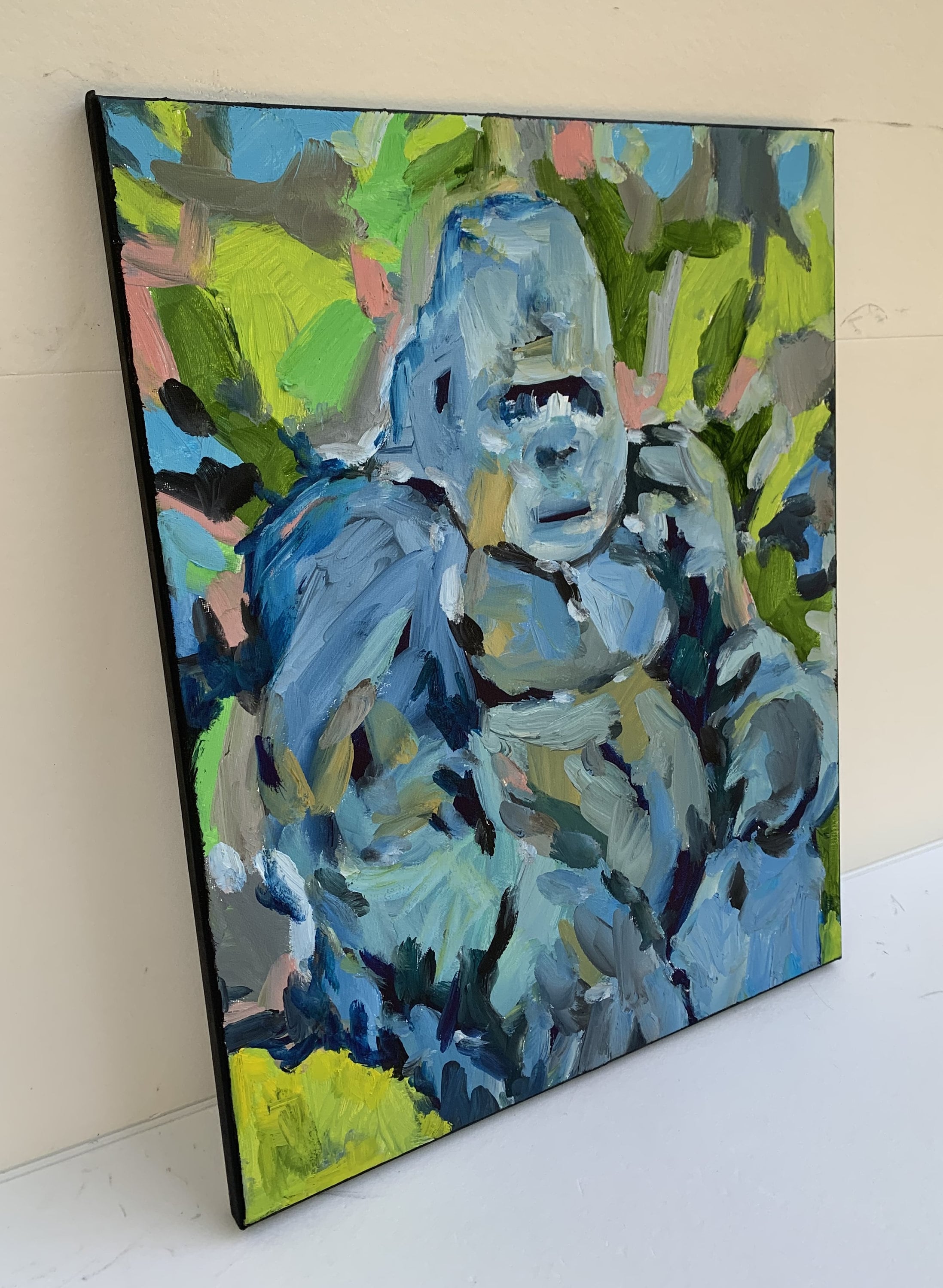 Gorilla Painting Gorilla Abstract Painting Gorilla Oil Painting Gorilla ...