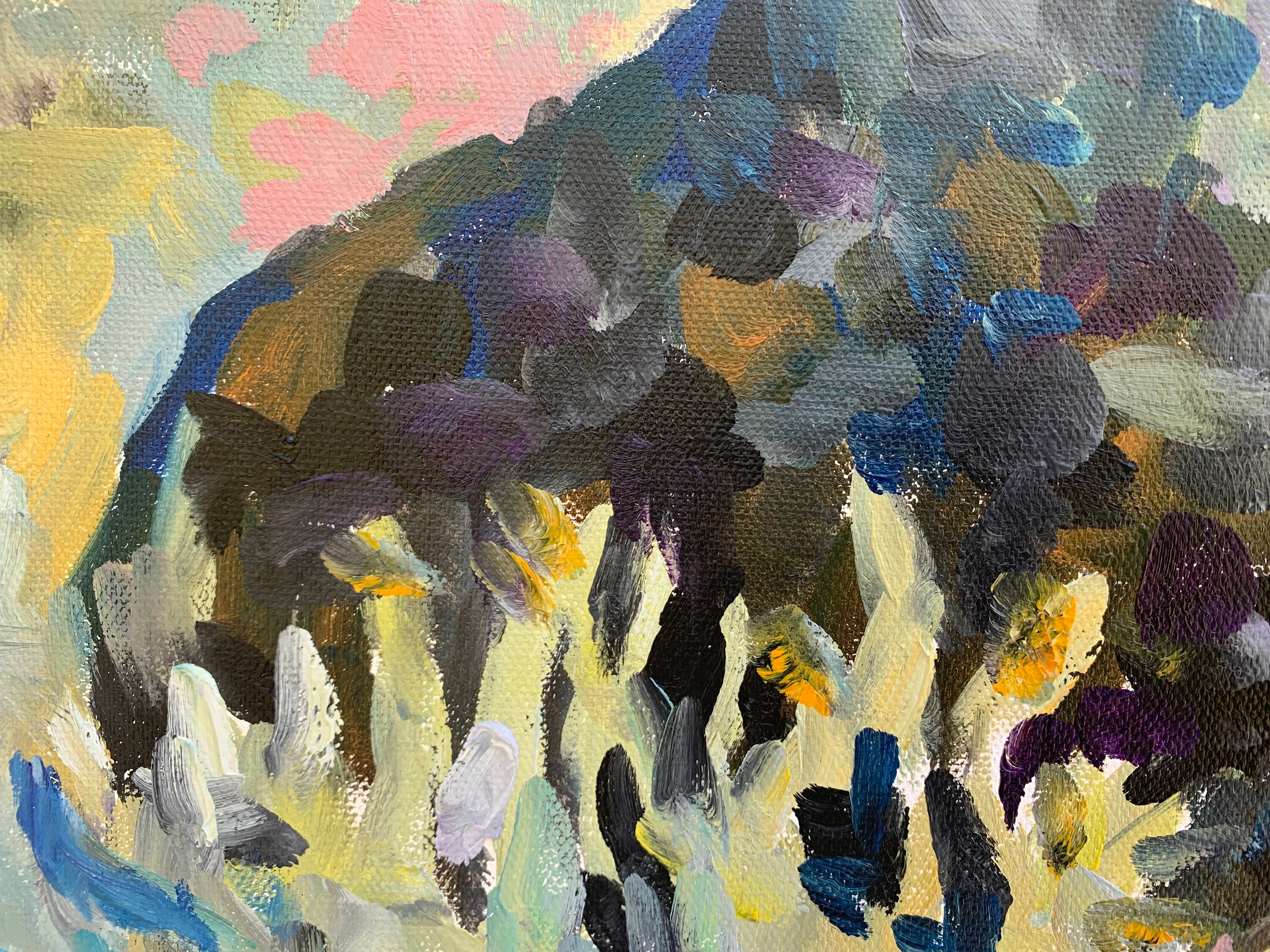 Buffalo Painting Buffalo Abstract Painting Buffalo Oil - Etsy