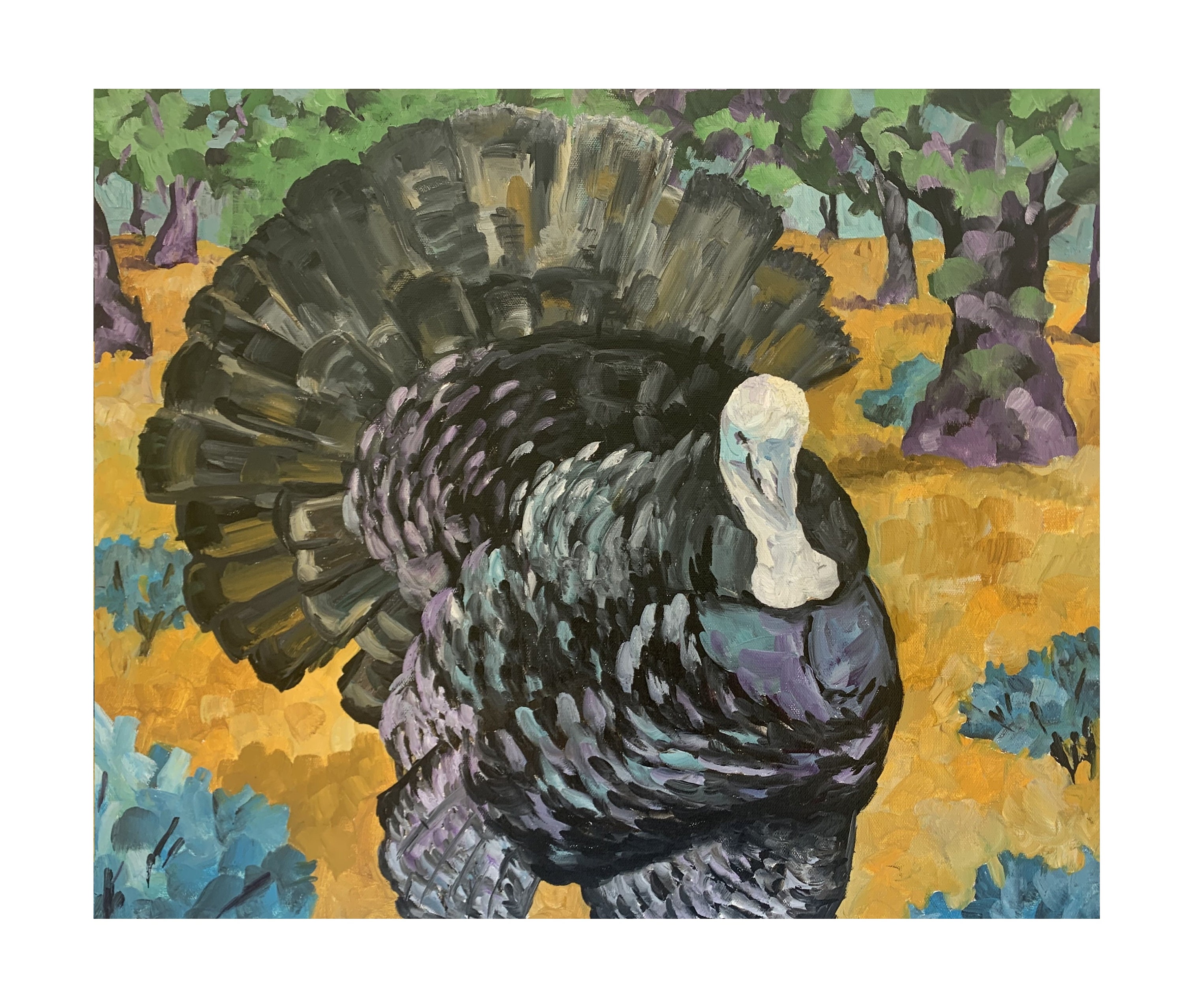 Turkey Painting Turkey Abstract Painting Turkey Oil Painting Turkey ...