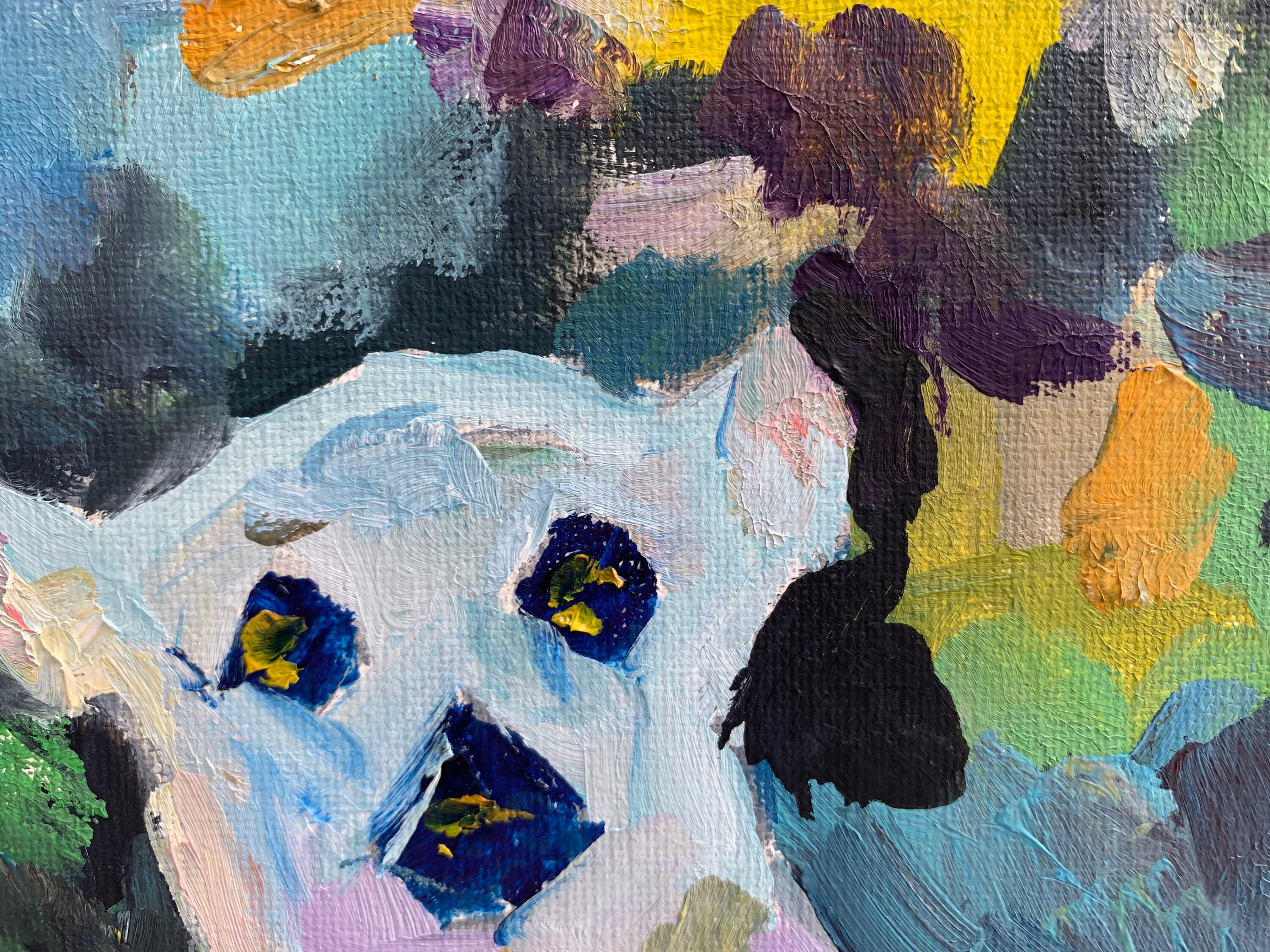 Lemur Painting Lemur Abstract Painting Lemur Oil Painting Lemur Wall ...