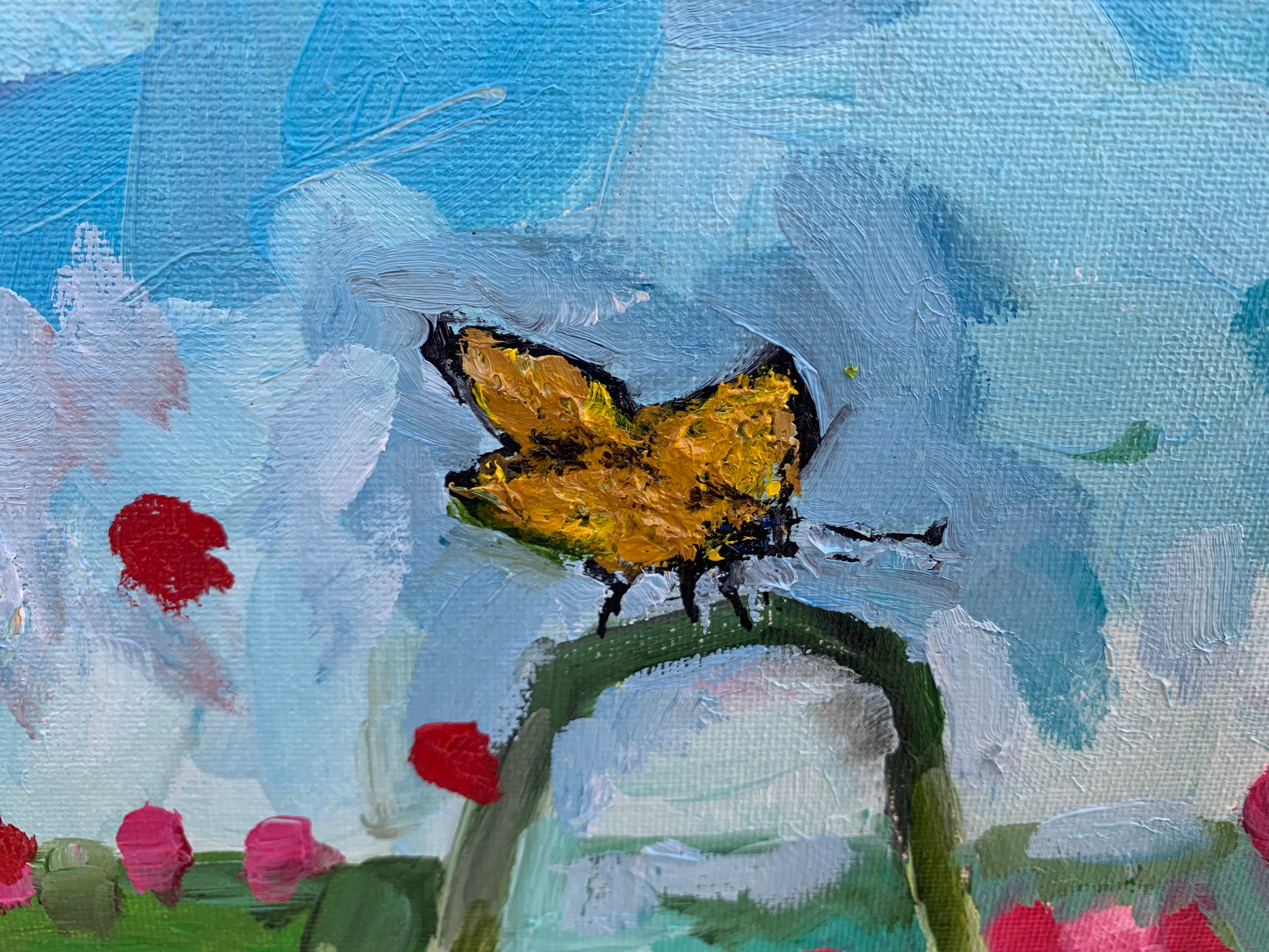 Butterfly Painting Butterfly Abstract Painting Butterfly Oil Painting ...