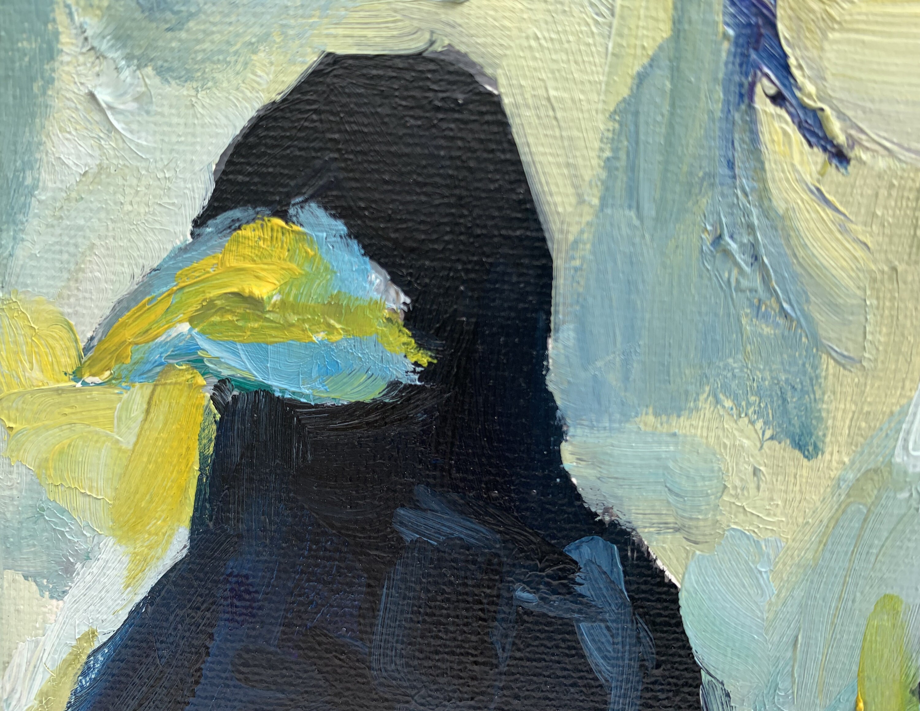 Crow Painting Crow Abstract Painting Crow Oil Painting Crow Wall ...