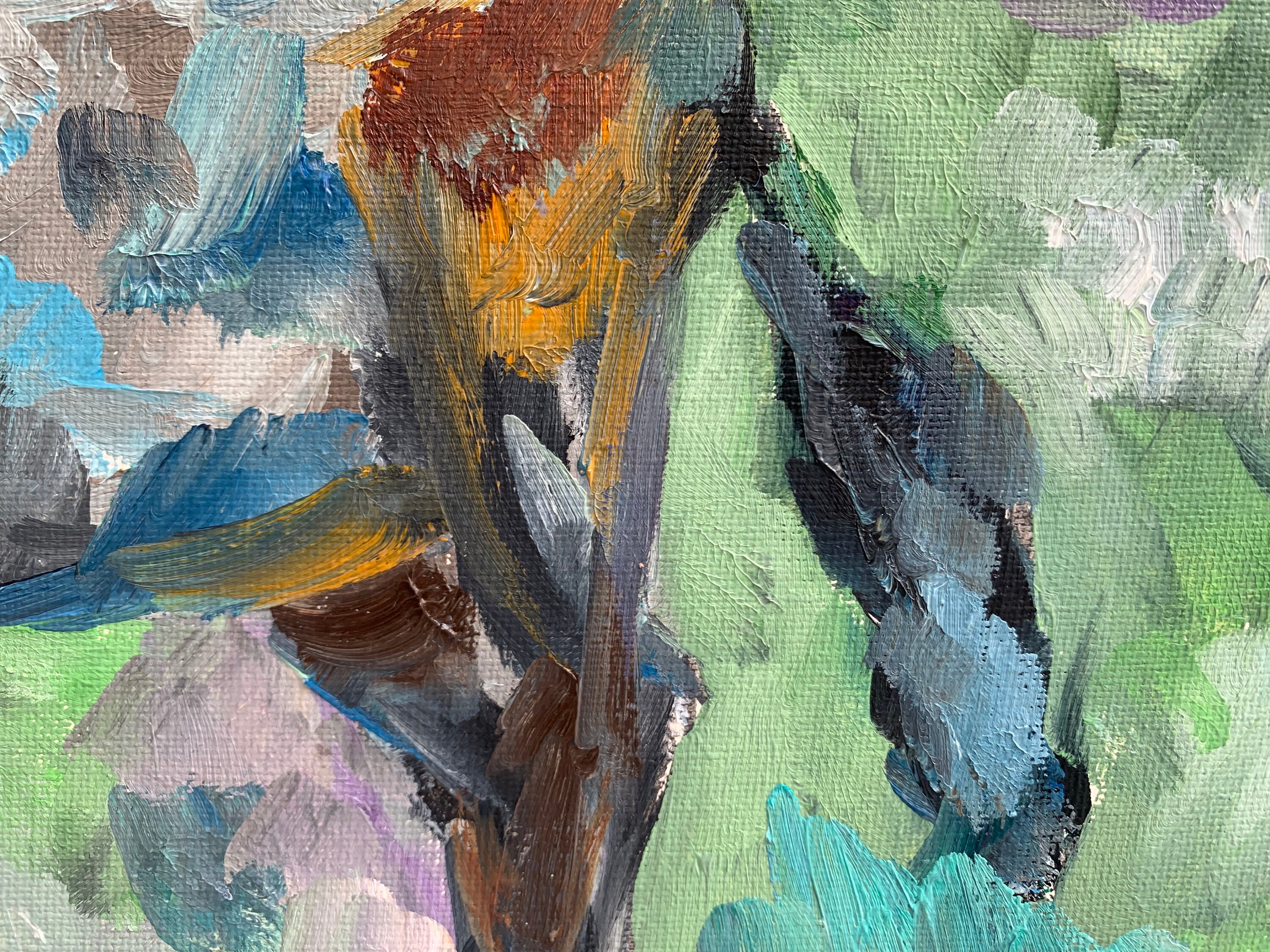 Oryx Painting Oryx Abstract Painting Oryx Oil Painting Oryx Wall ...