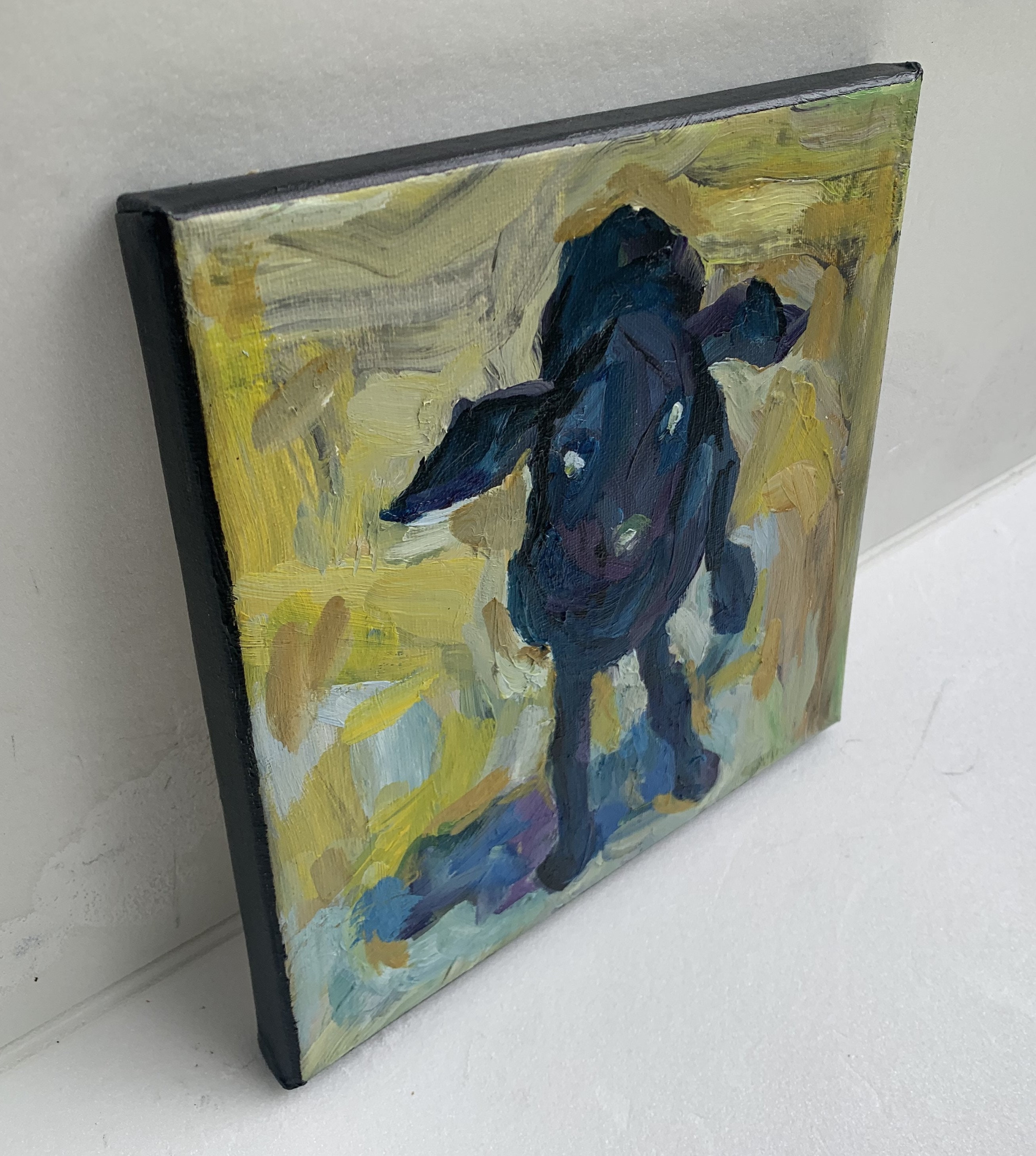 Goat Painting Goat Abstract Painting Goat Oil Painting Goat Wall ...