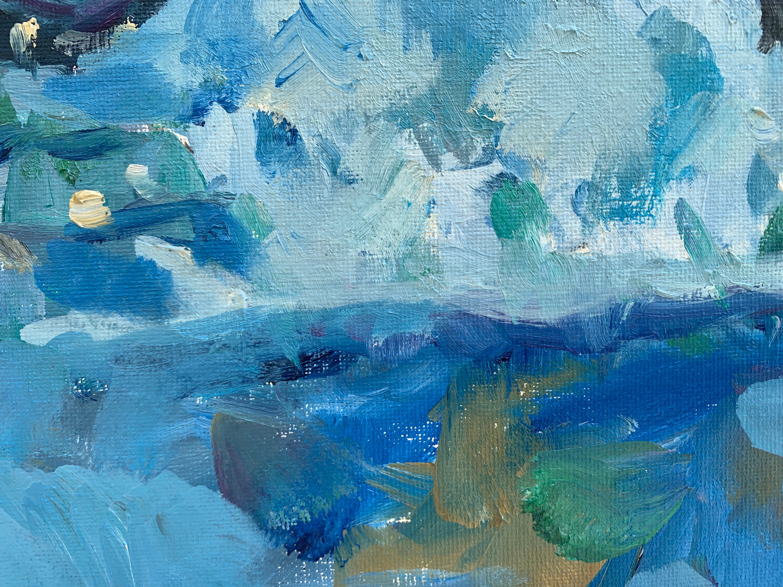 Orca Painting Orca Abstract Painting Orca Oil Painting Orca Wall ...