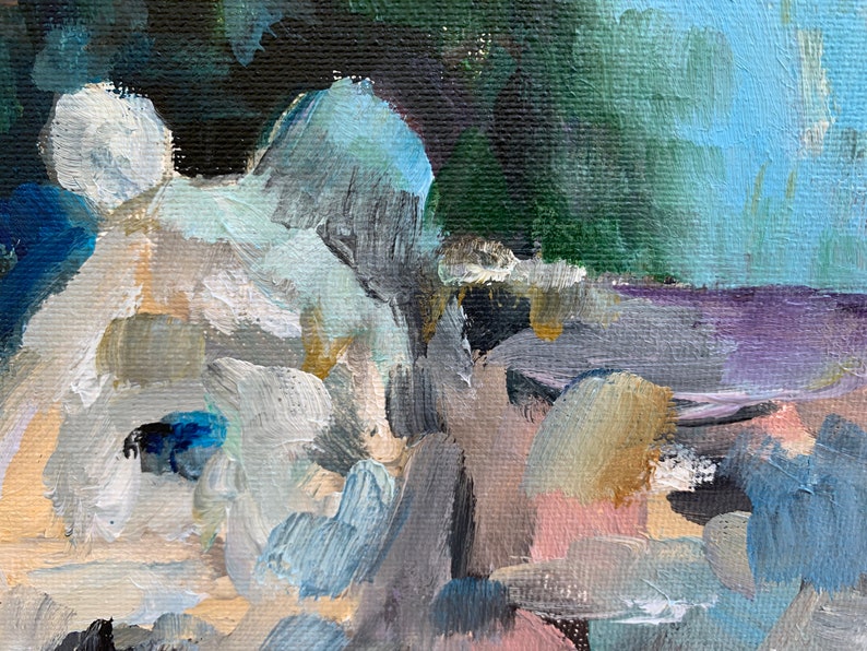 Taper Painting Taper Abstract Painting Taper Oil Painting - Etsy