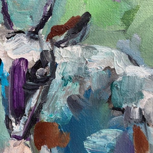 Oryx Painting Oryx Abstract Painting Oryx Oil Painting Oryx Wall ...