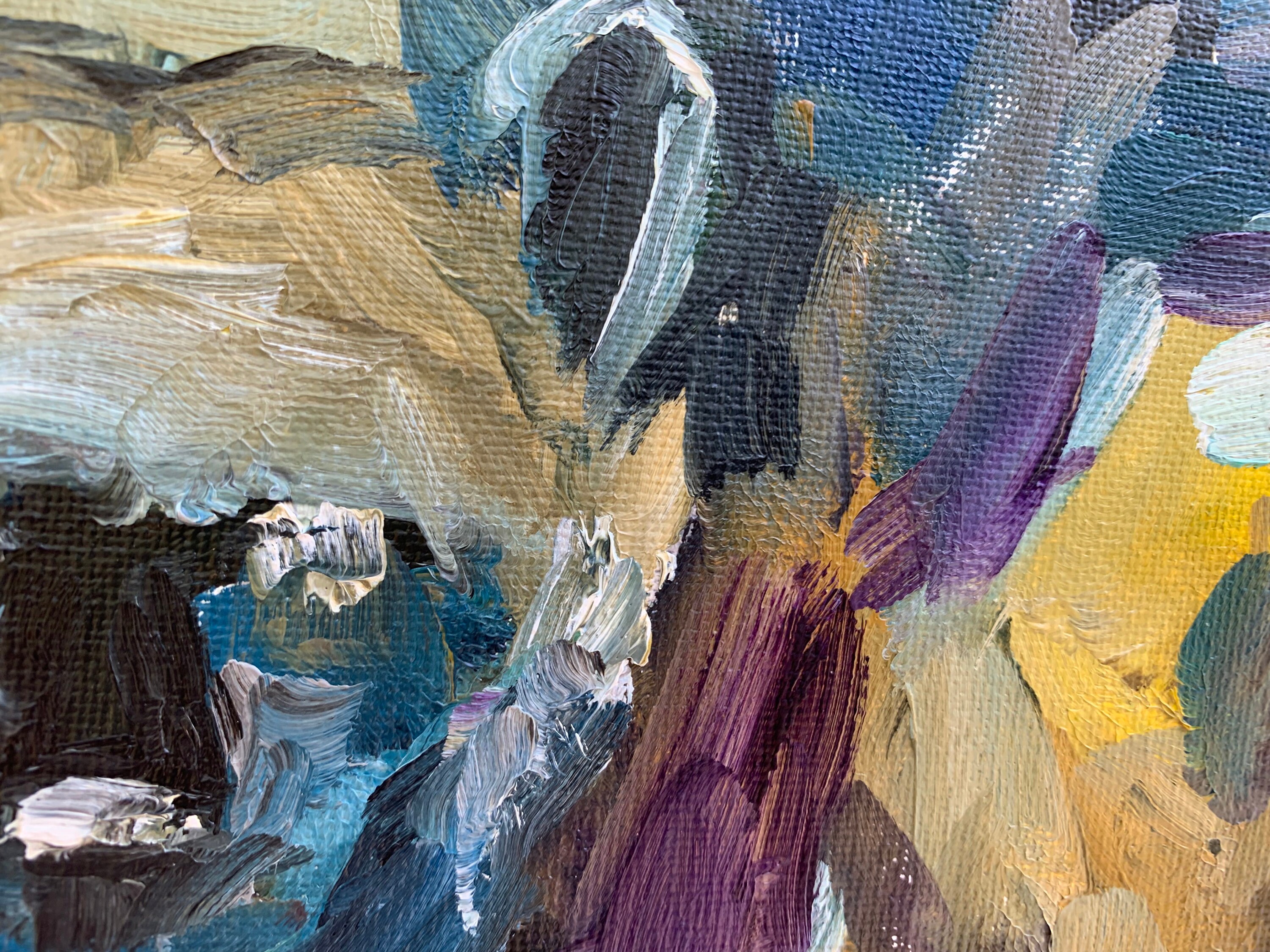 Wolverine Painting Wolverine Abstract Painting Wolverine Oil Painting ...