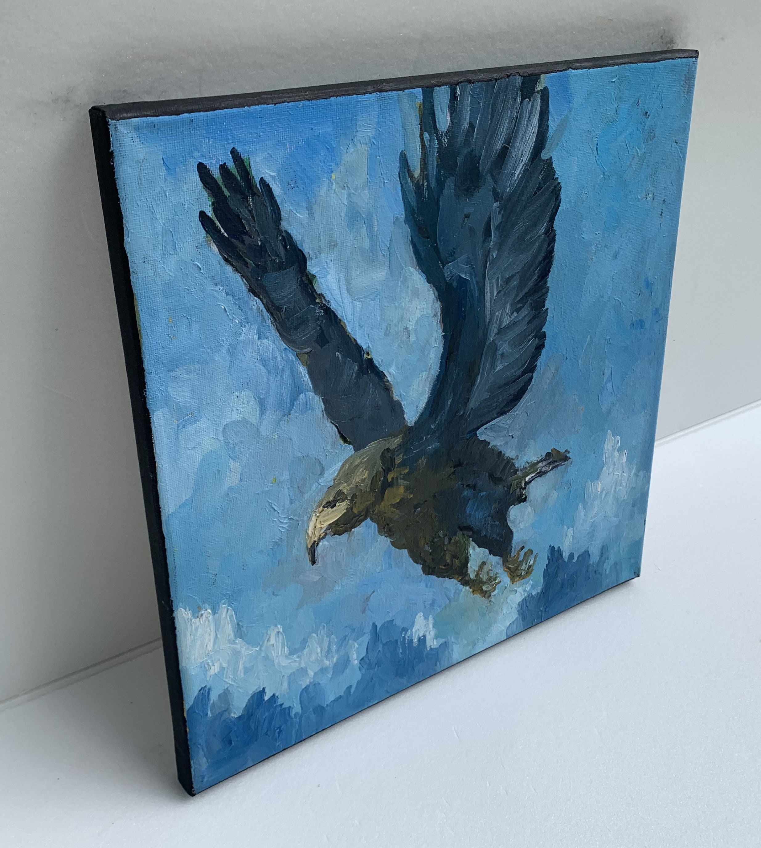 Eagle Painting Eagle Abstract Painting Eagle Oil Painting - Etsy
