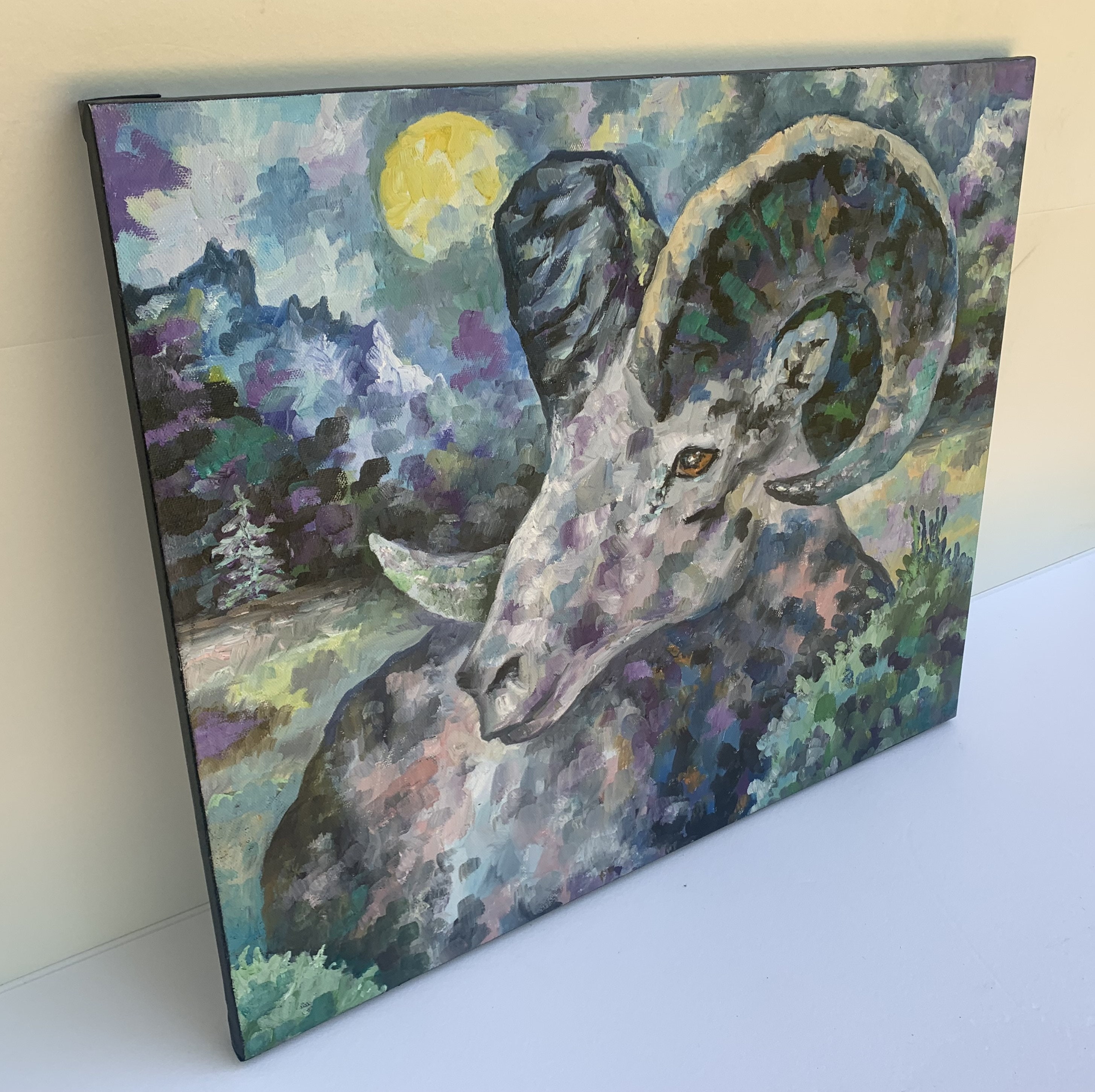 Ram Painting Ram Abstract Painting Ram Oil Painting Ram Wall Painting ...