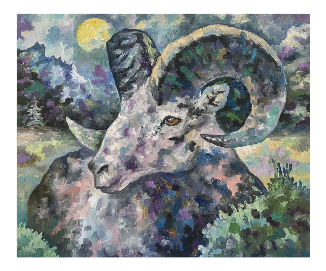 Ram Painting Ram Abstract Painting Ram Oil Painting Ram Wall Painting ...