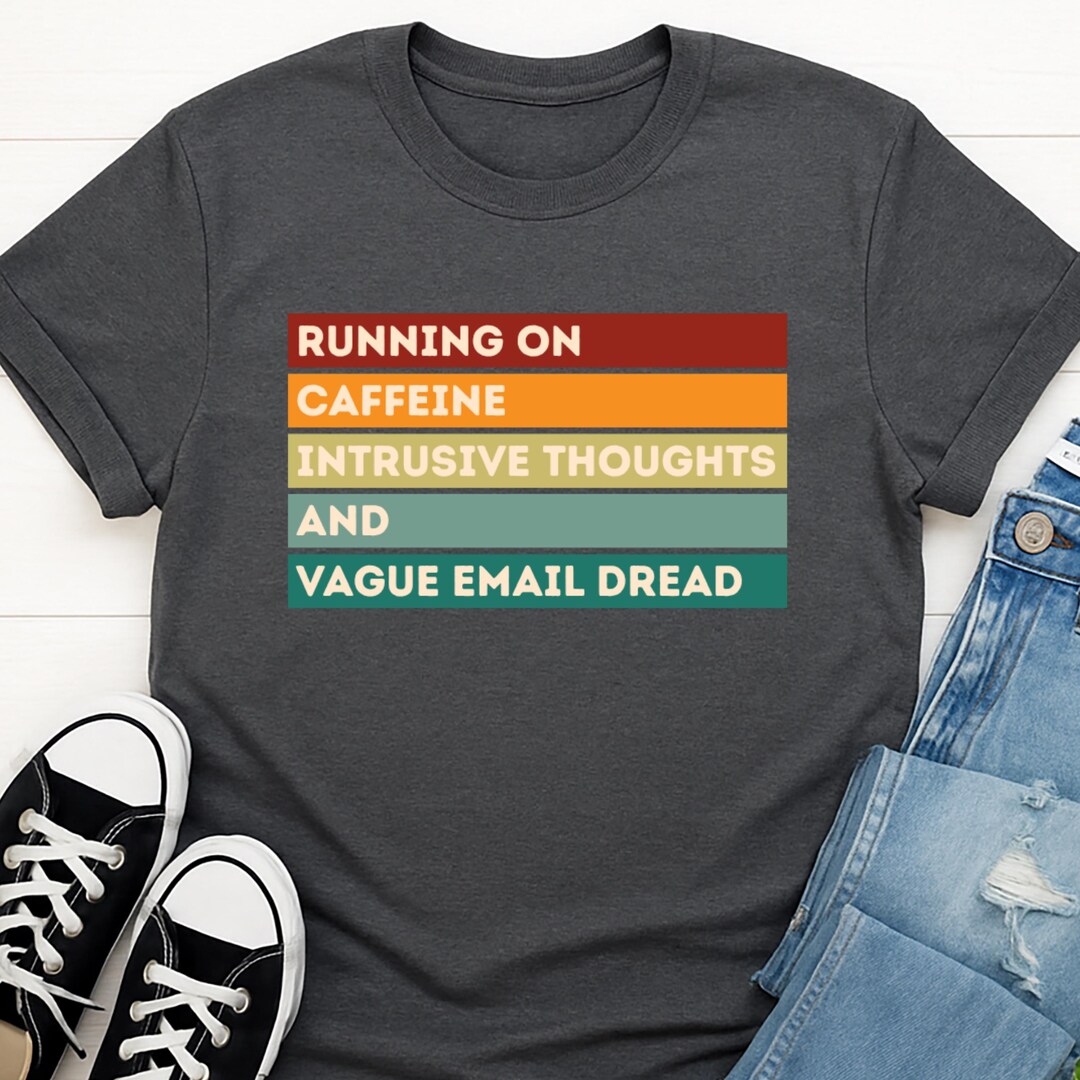Funny Intrusive Thoughts Shirt | OCD Gift for PTSD & Neurospicy Brains ...
