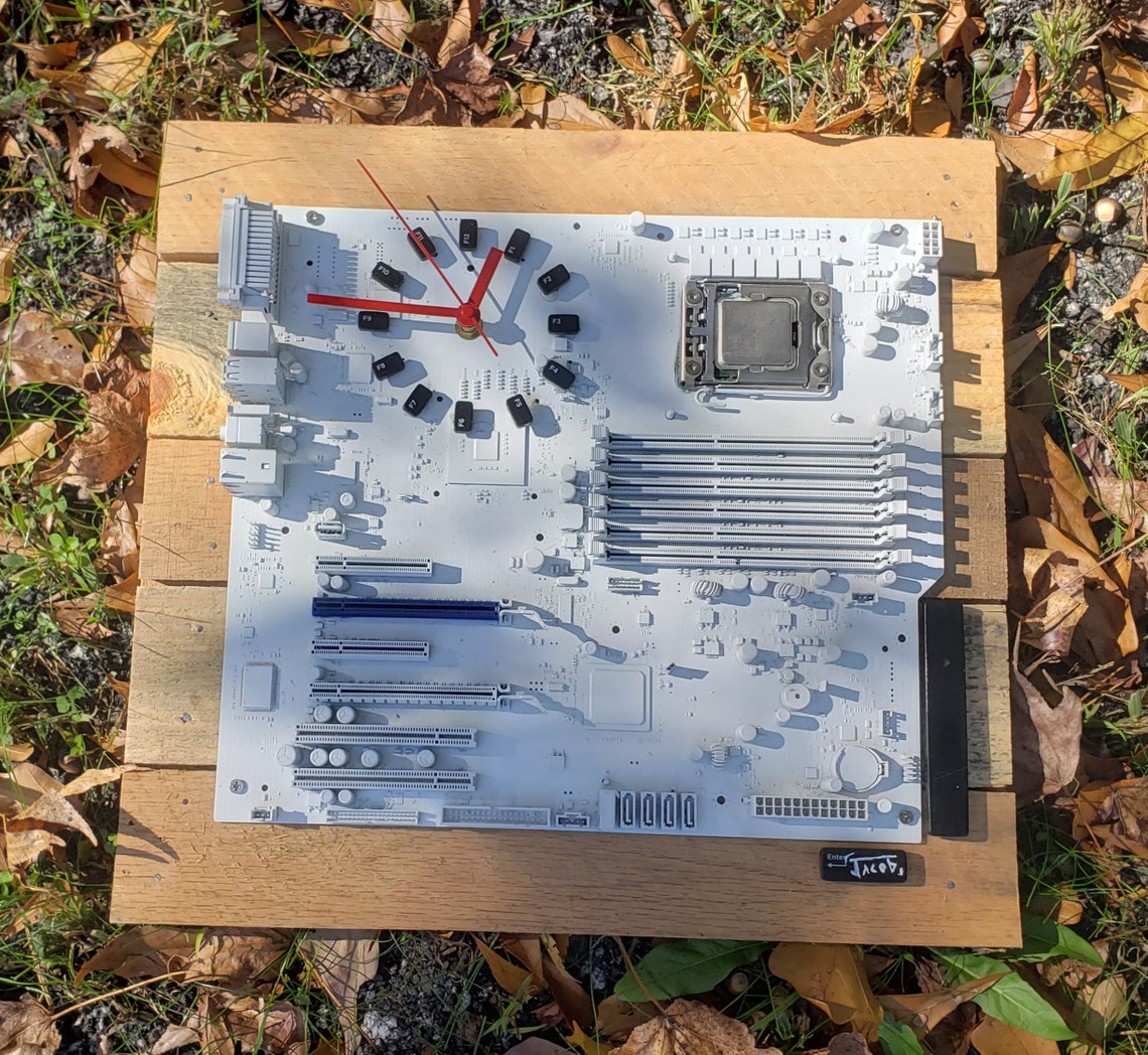 Motherboard Clock - Etsy