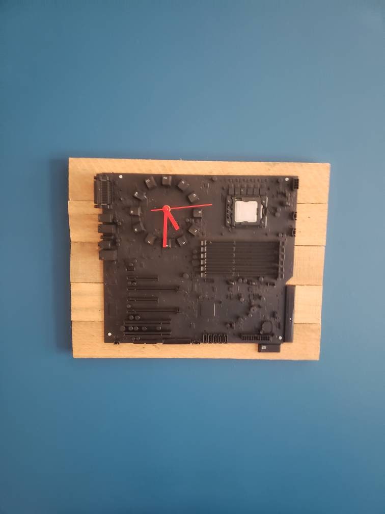 Motherboard Clock - Etsy
