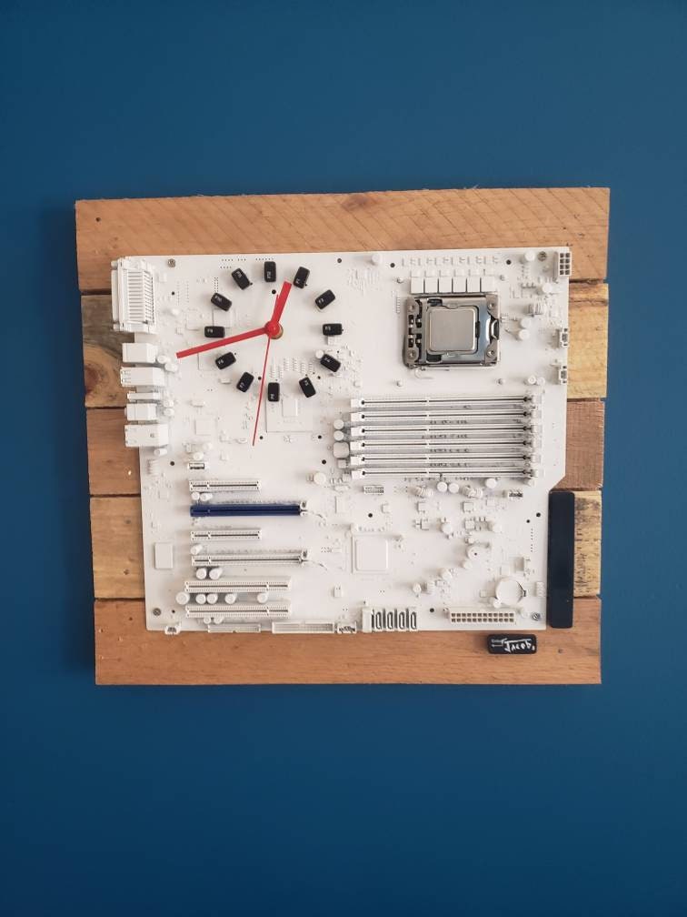 Motherboard Clock - Etsy