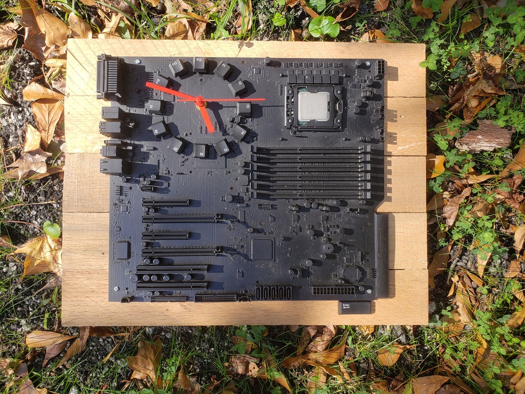 Motherboard Clock - Etsy