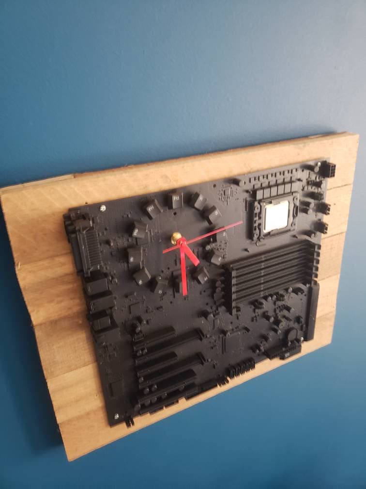 Motherboard Clock - Etsy
