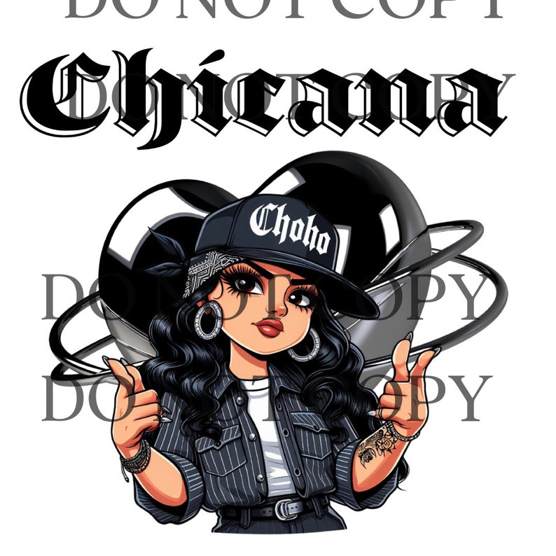 Chicana Chola Style ,PNG, Old School - Etsy