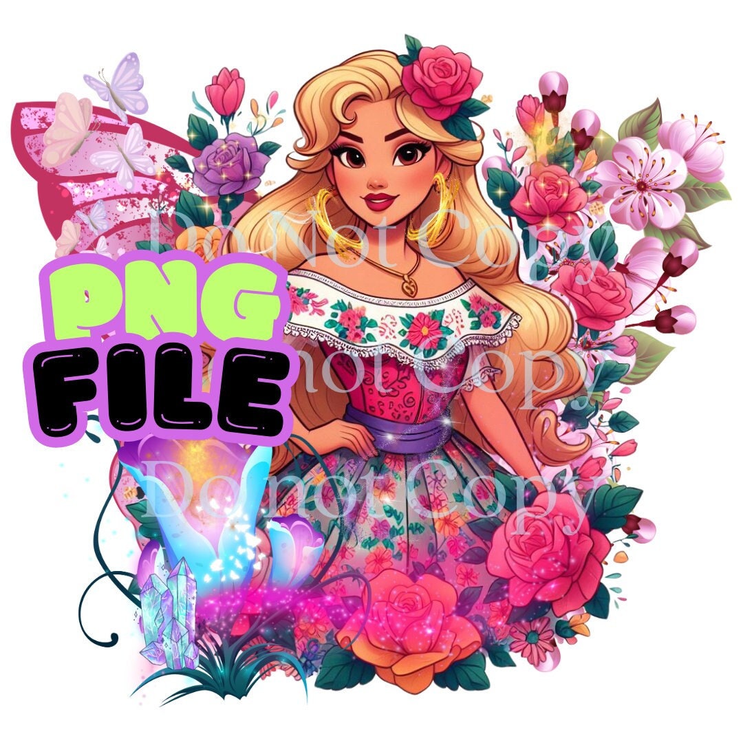 Blonde Fairy Butterfly Png Girl,floral ,pink, Cute,cartoon,png - Etsy