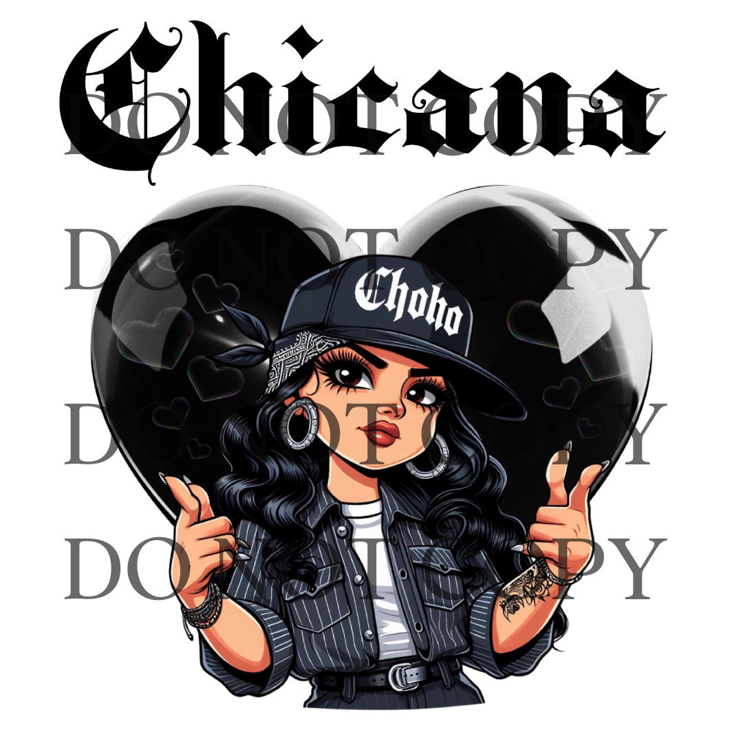 Chicana Chola Style ,PNG, Old School - Etsy
