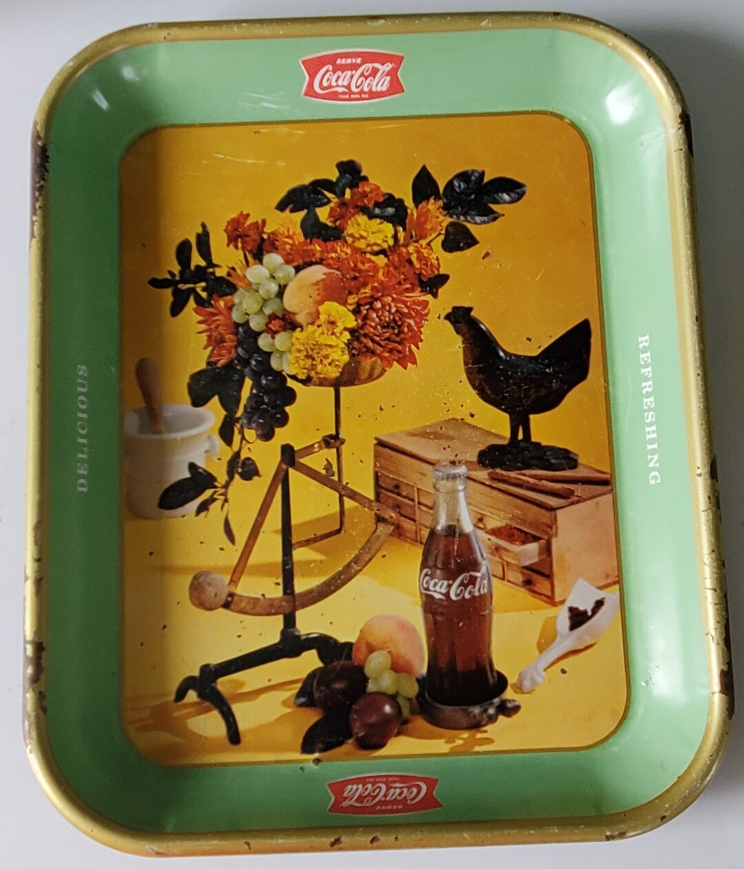 Vintage Coke Serving Trays - Etsy