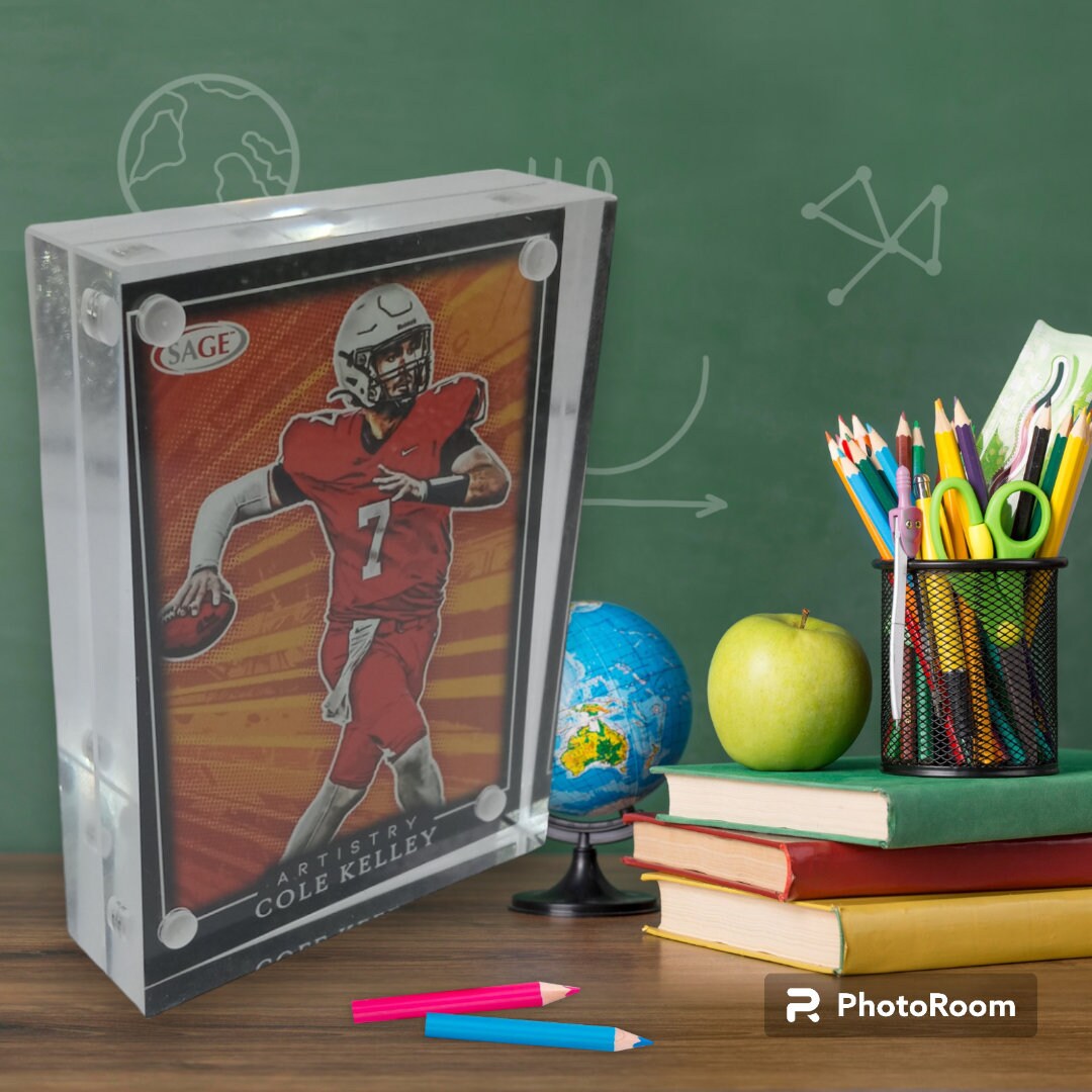 Cole Kelley 2022 Desktop Display Frame Clear Magnetic Size - Etsy