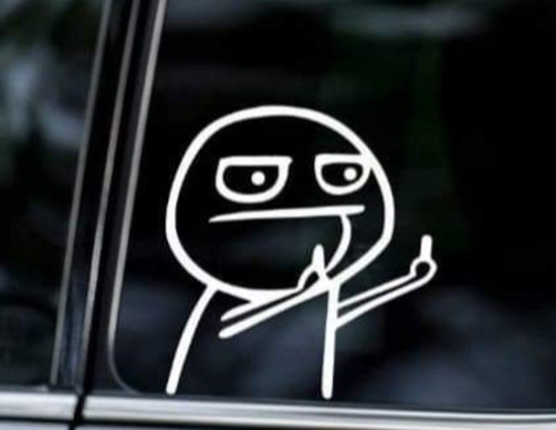 F U Decal - Etsy