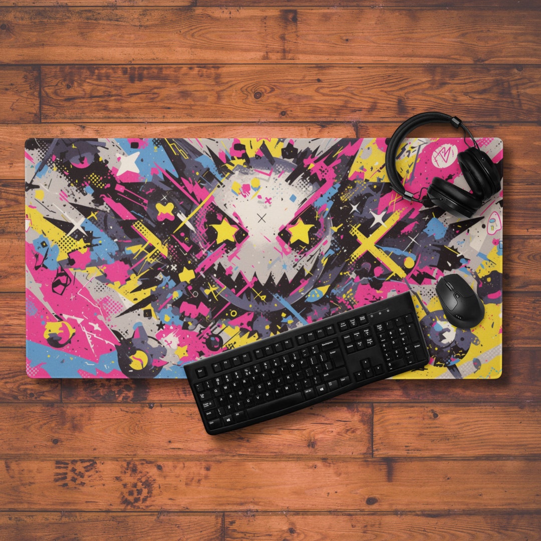 DM133 - Graffiti Punk | Sizes up to 36in X 18in | Gift for Gamer, Gift ...