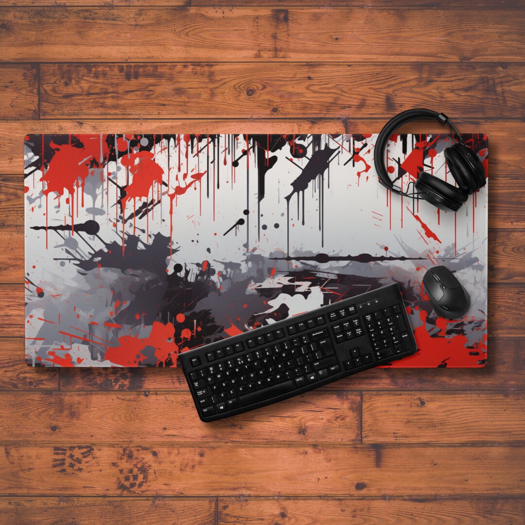 DM122 - Punk Splatter | Sizes up to 36in X 18in | Gift for Gamer, Gift ...