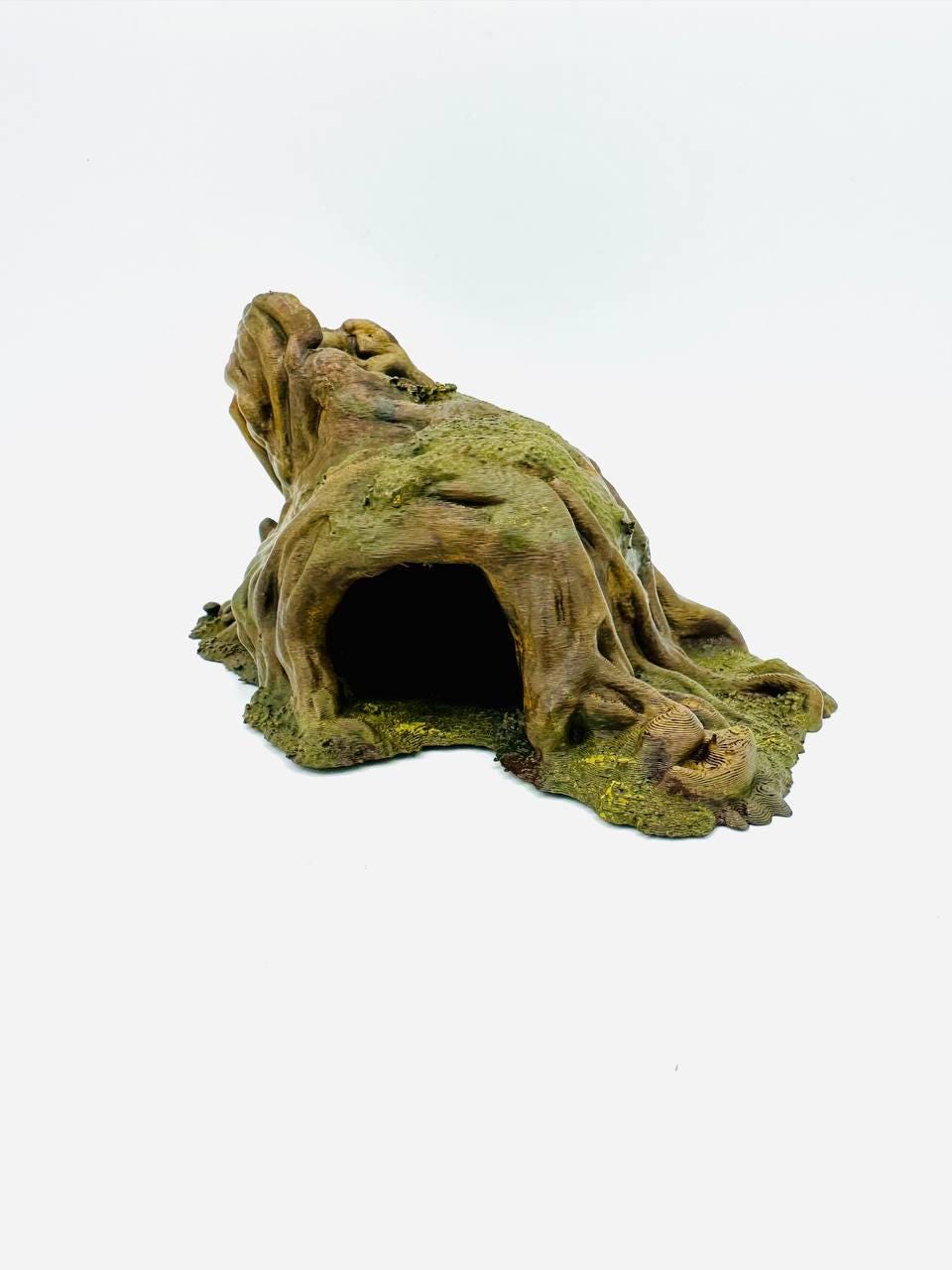 AQ03 - Tree Root Cave Aquarium Decor PETG Fish Tank Hideout Driftwood ...