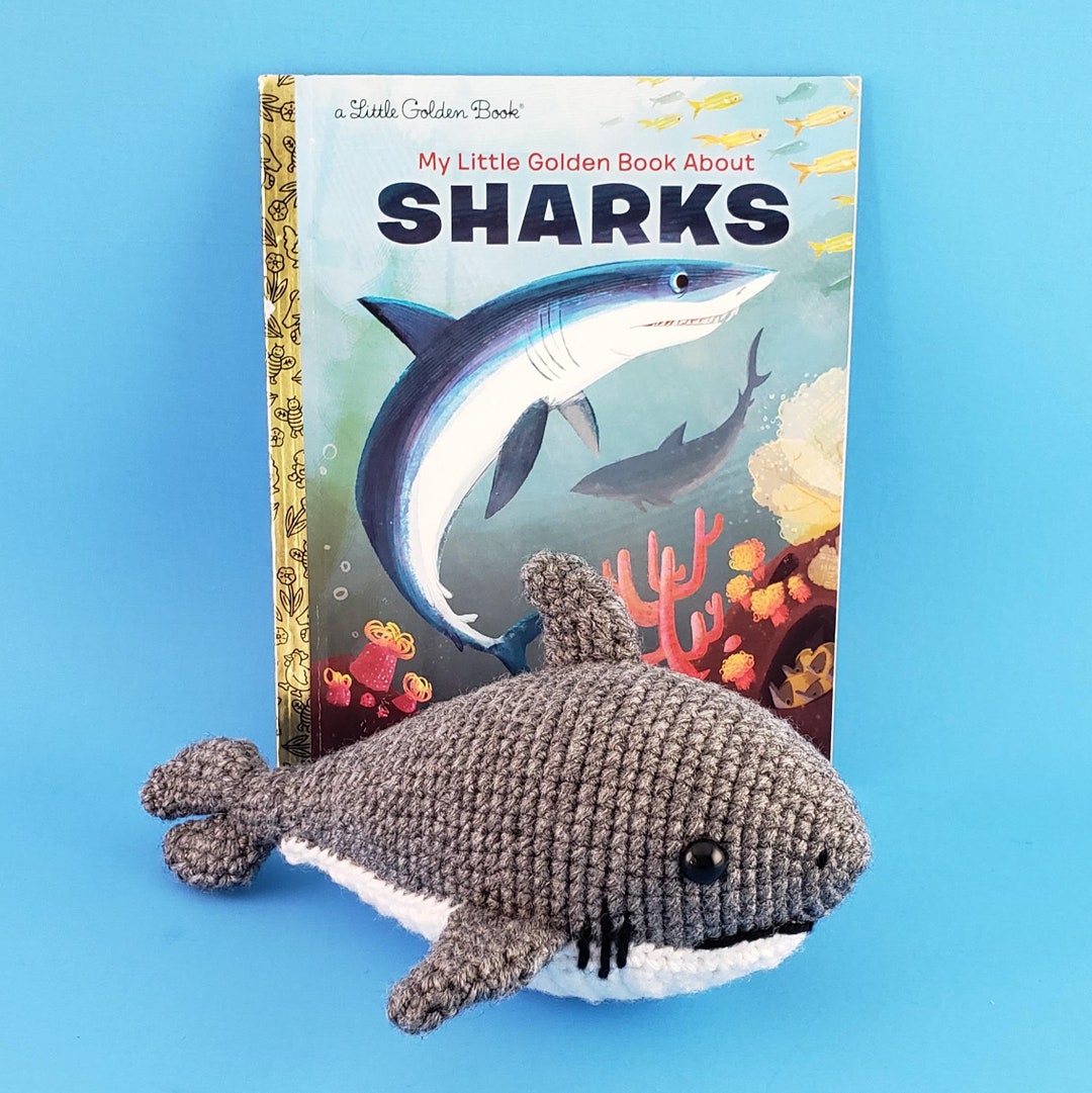 Storytime - My Little Golden Book About Sharks - Amigurumi Shark ...