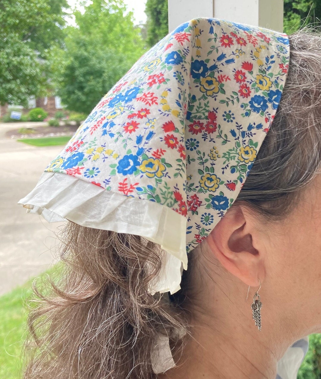1940s Head Scarf - Etsy