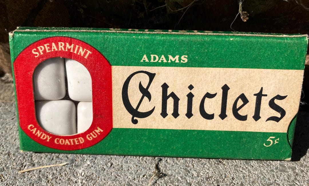 1940s Vintage Unopened Pack of Chiclets - Etsy