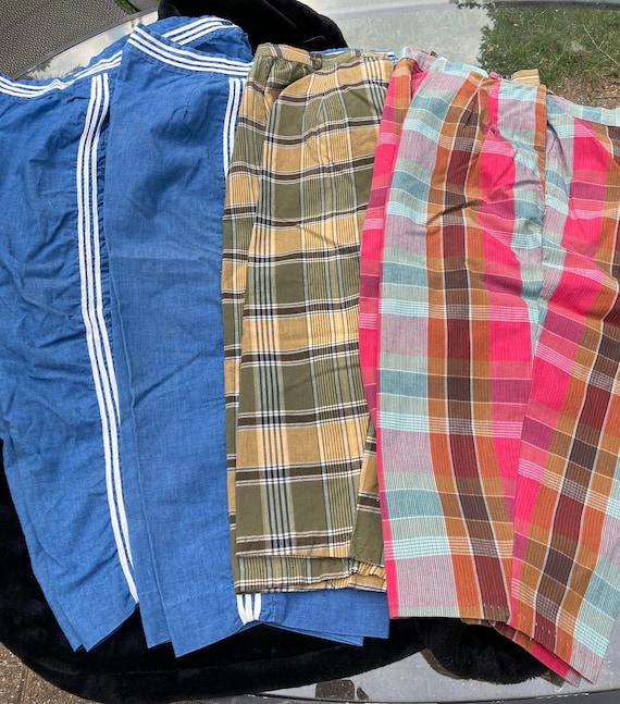 Four Pairs of Clam Diggers and a Skirt 1940s Vintage - Etsy