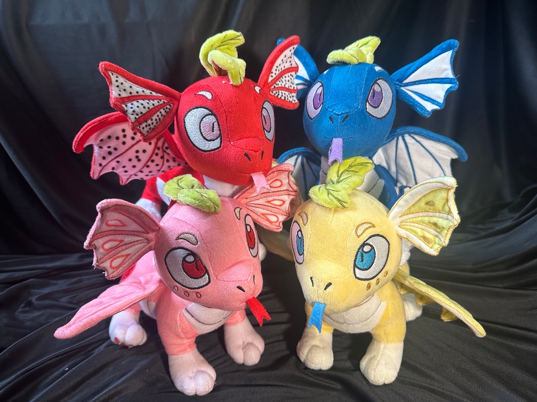 Fruit Dragon Plushie - Lemon Dragon and Friends Fruit Dragon Plush Toy ...