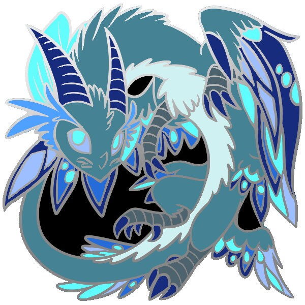 Genshin Impact Dvalin Stormterror Dragon Hard Enamel Pin - Etsy Australia