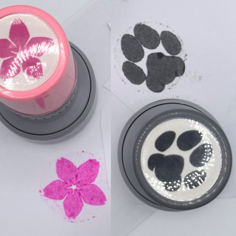 Paw Print Stamps - Etsy