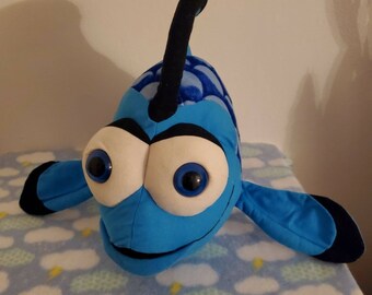 Blue Fish Toy | Etsy