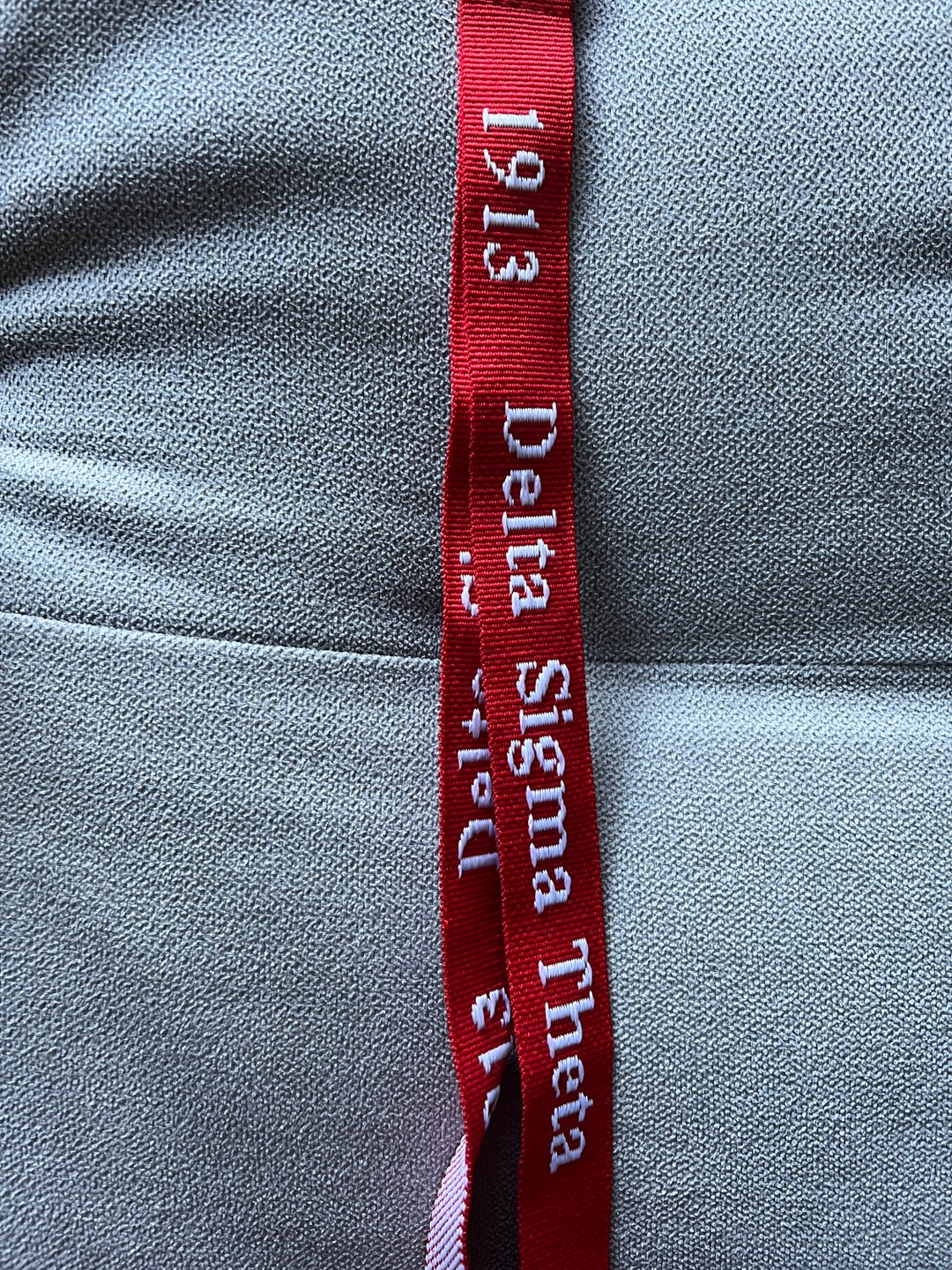 Delta Sigma Theta Woven Embroidered Lanyard - With or Without Badge/id ...