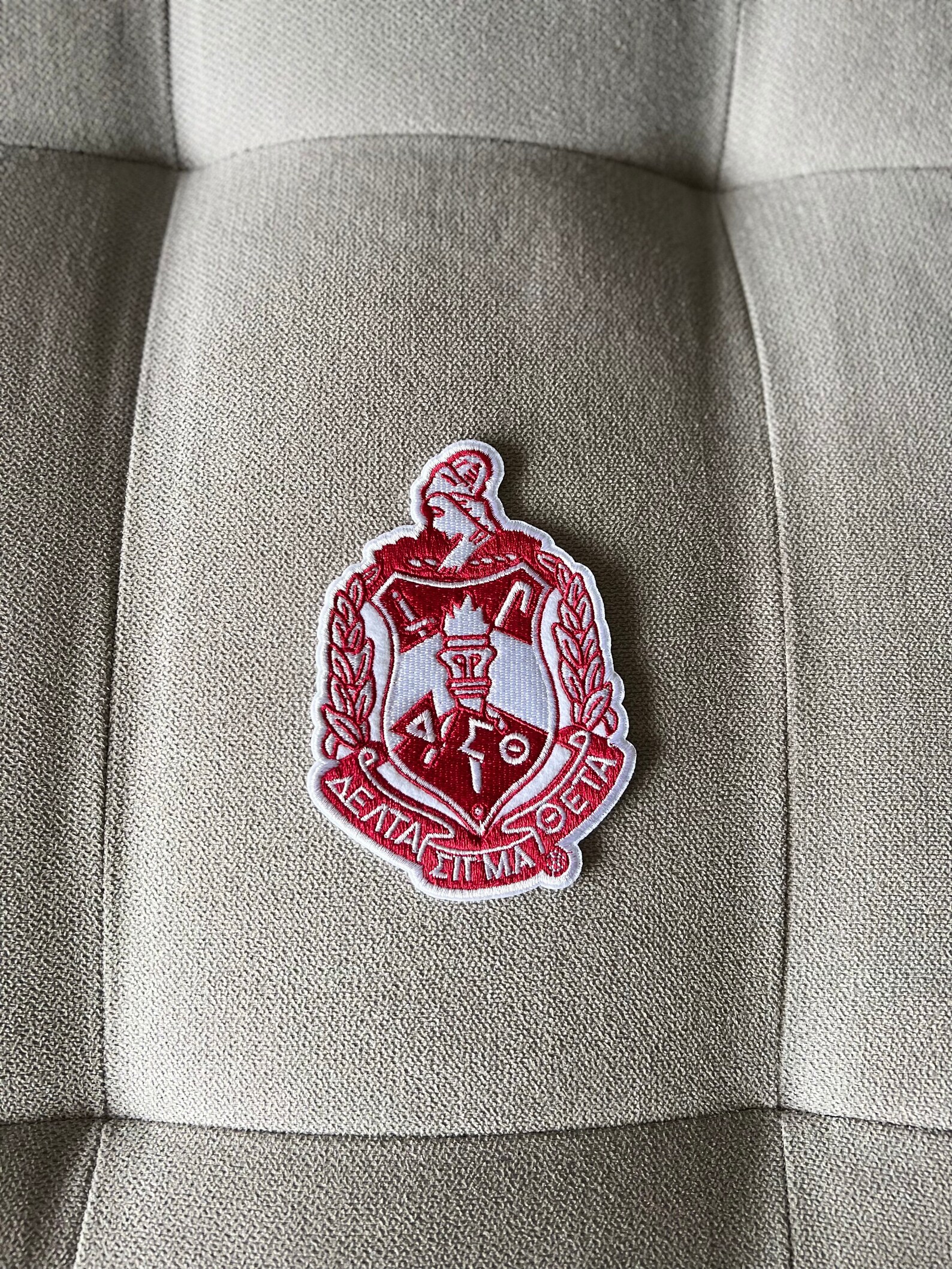 Delta Sigma Theta Sorority Crest Iron-on Patch - Etsy