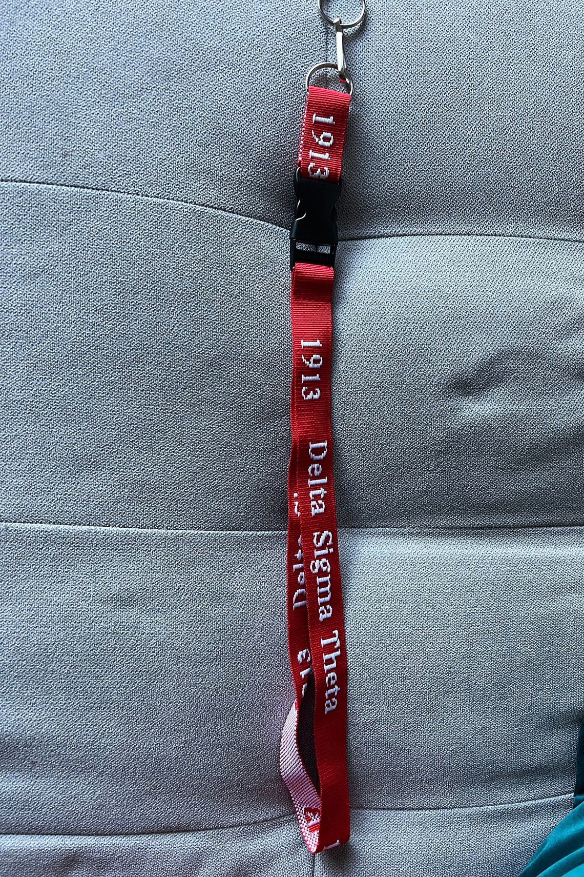 Delta Sigma Theta Woven Embroidered Lanyard - With or Without Badge/id ...