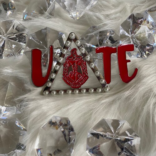 Delta Sigma Theta Sorority Pin Delta Sigma Theta Brooch DST - Etsy