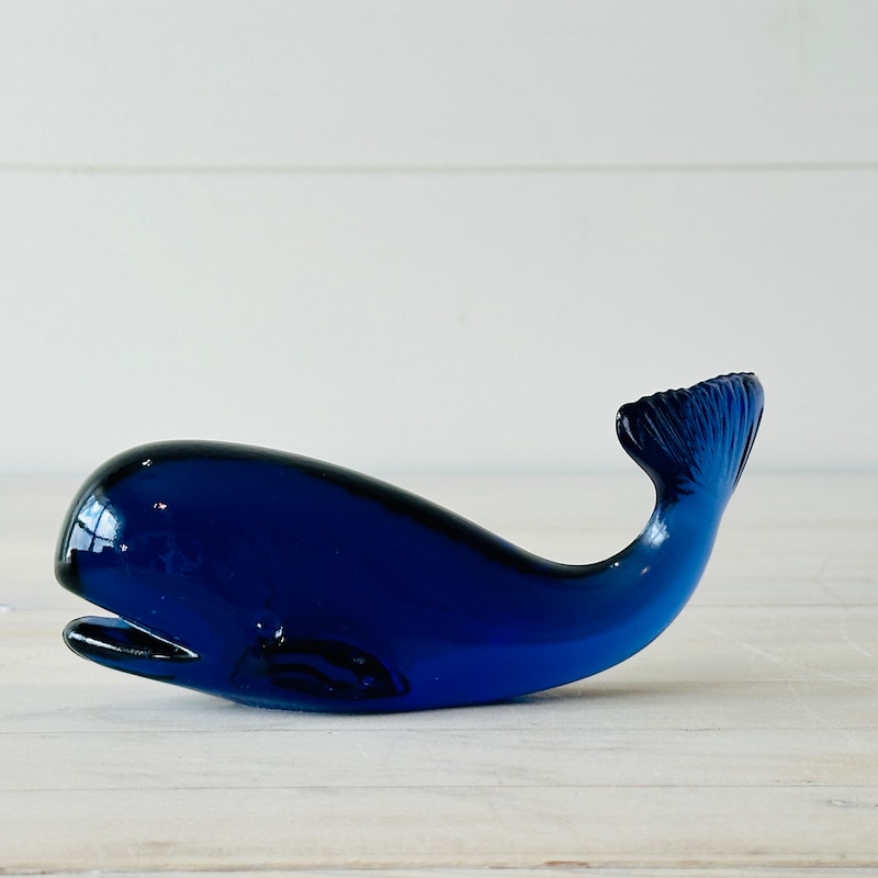 Indigo Blue Glass - Etsy