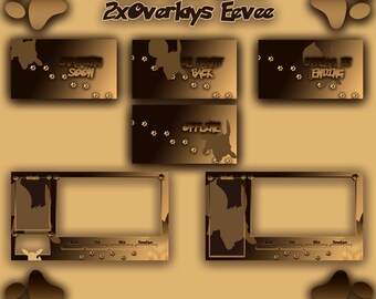 Pack Stream Overlay Tropical Twitch - Etsy