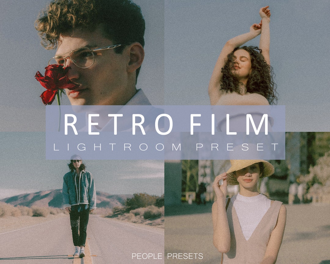 6 Retro Film Presets for Lightroom Mobile & Desktop | Movie Preset ...