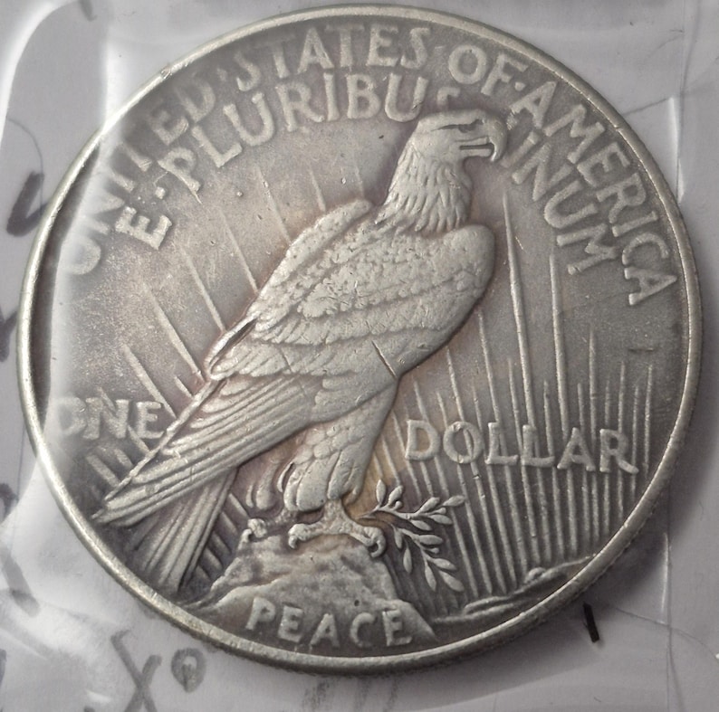1921 P Peace Dollar - Full Liberty - Reproduction - Etsy